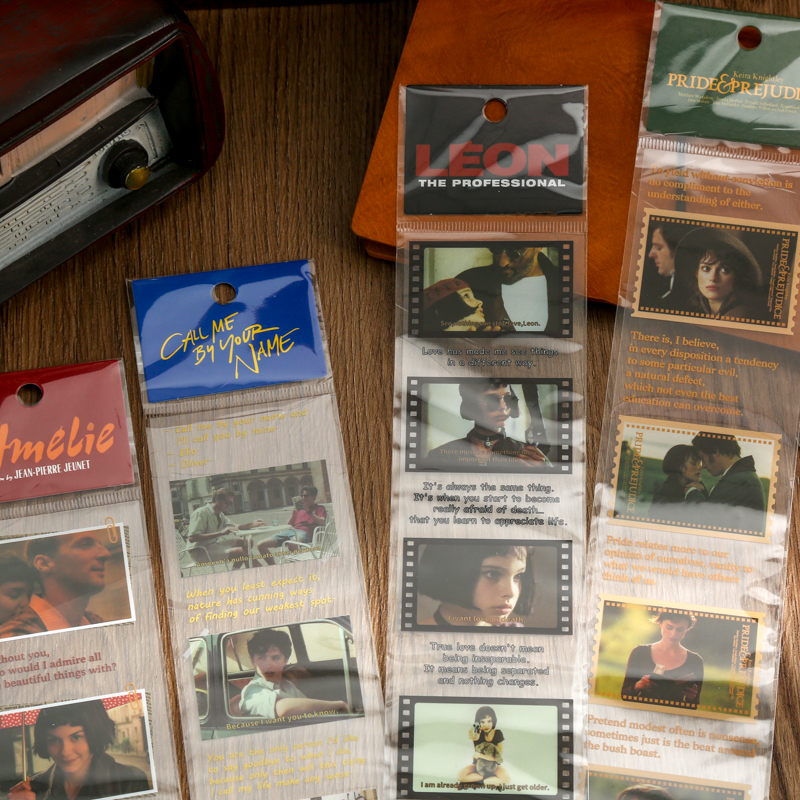 Classic Movie Stickers 4 Optional Creative Nostalgic Movie Stickers ...