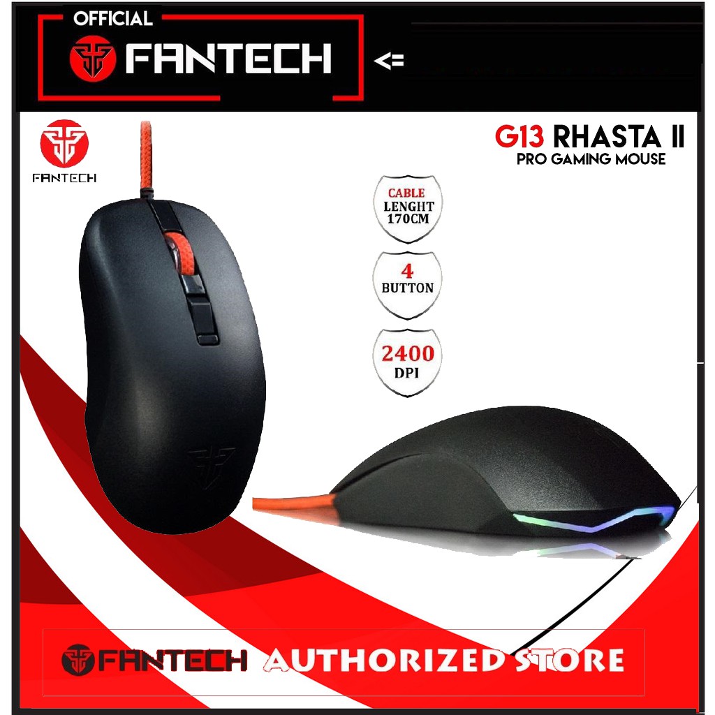 COD 100% Legit Fantech G13 Rhasta II Pro Gaming Mouse | Shopee Philippines
