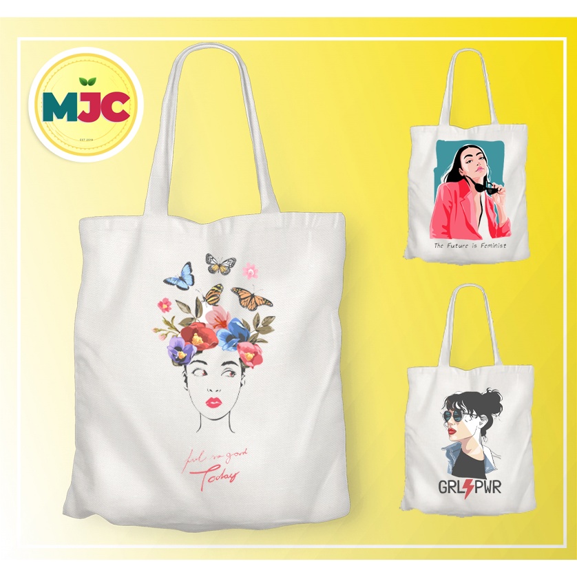MJC Onshop Cute Designs for Eco / Tote Bags | Shopee Philippines