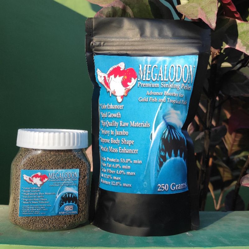 Megalodon Premium Sinking & Floating Pellet (newly Improved Pellet ... Megalodon Premium Sinking & Floating Pellet (newly Improved Pellet ...