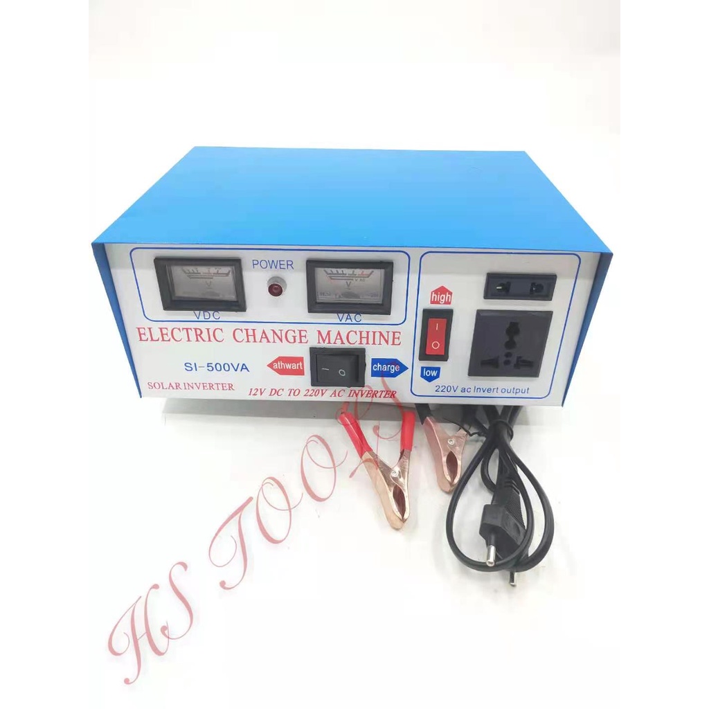 No.4 Electric Change Machine (AC Inverter with Charger) | Shopee ...