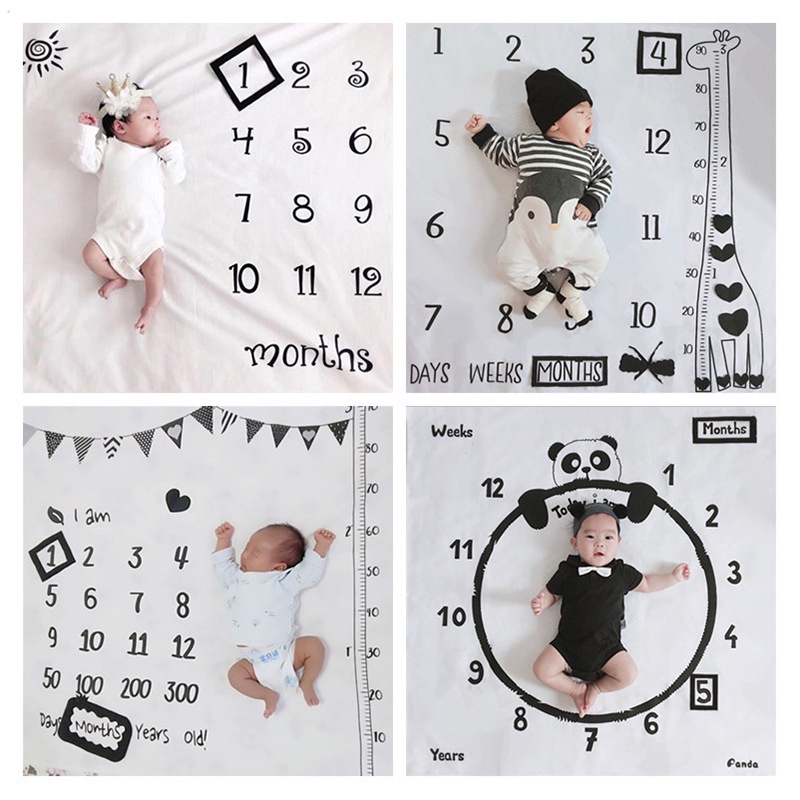 ins Photography Blanket 0-12 Months Baby Photo Background Cloth ...