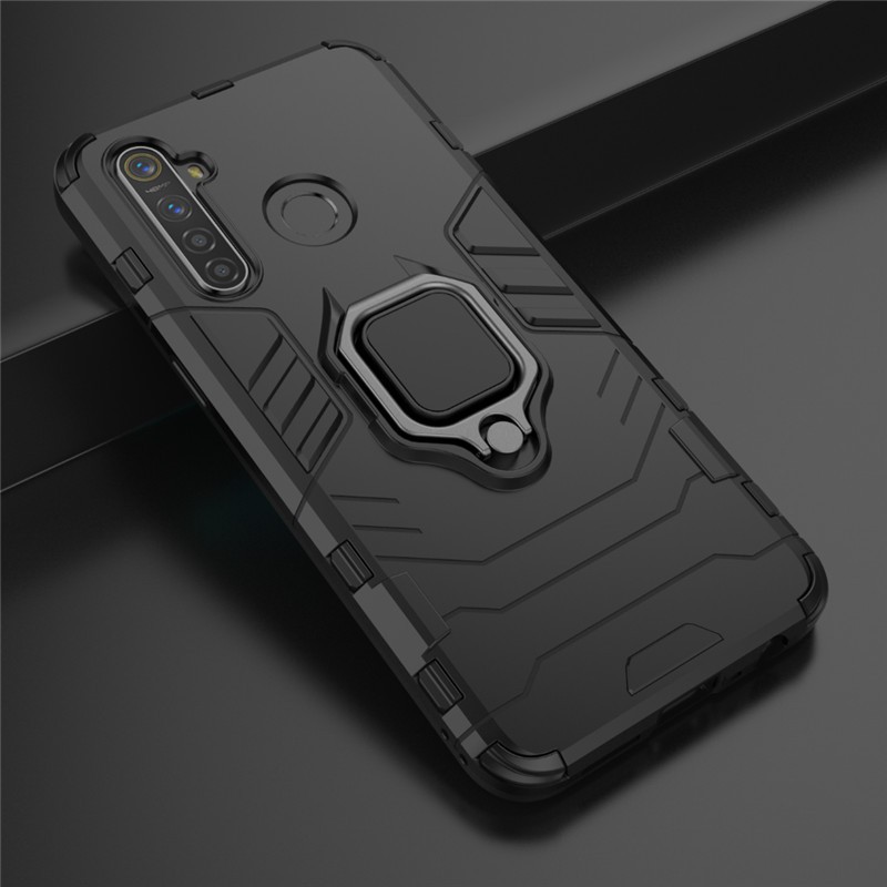 Realme 5 Pro Case Silicone Hard Plastic Armor Back Phone Cover OPPO ...