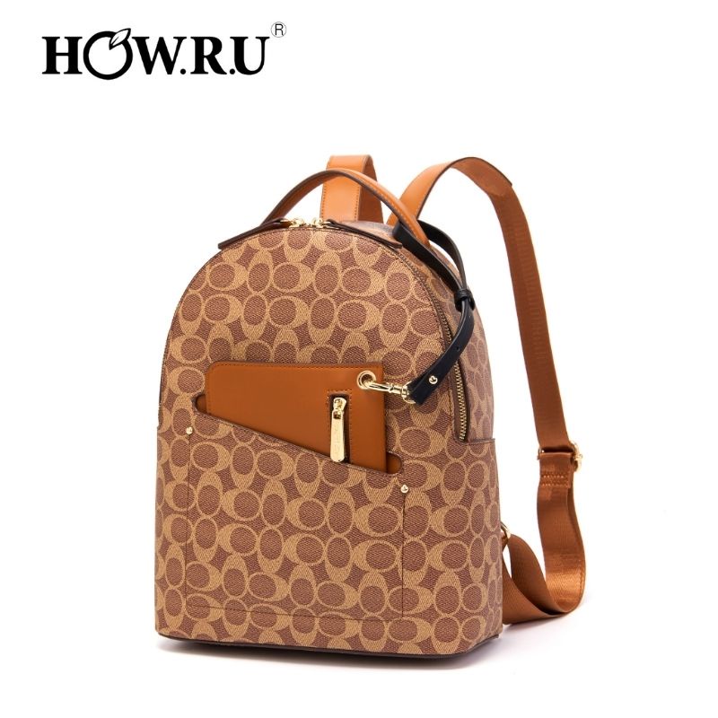 How.R.U Original 2n1Backpack Leather For Women | Shopee Philippines