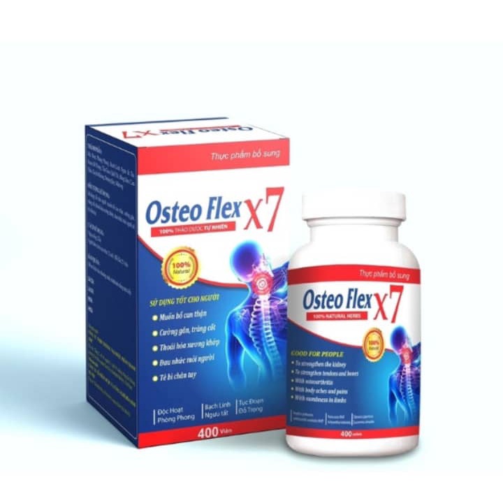 OSTEO FLEX X7 **400Pellets (Osteoarthritis, Stiffness and Joint Pain ...