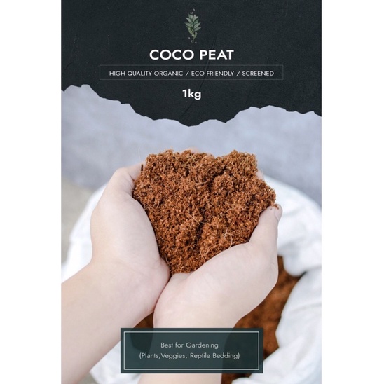 Cocopeat - Screen type(bistay) 1kilo | Shopee Philippines