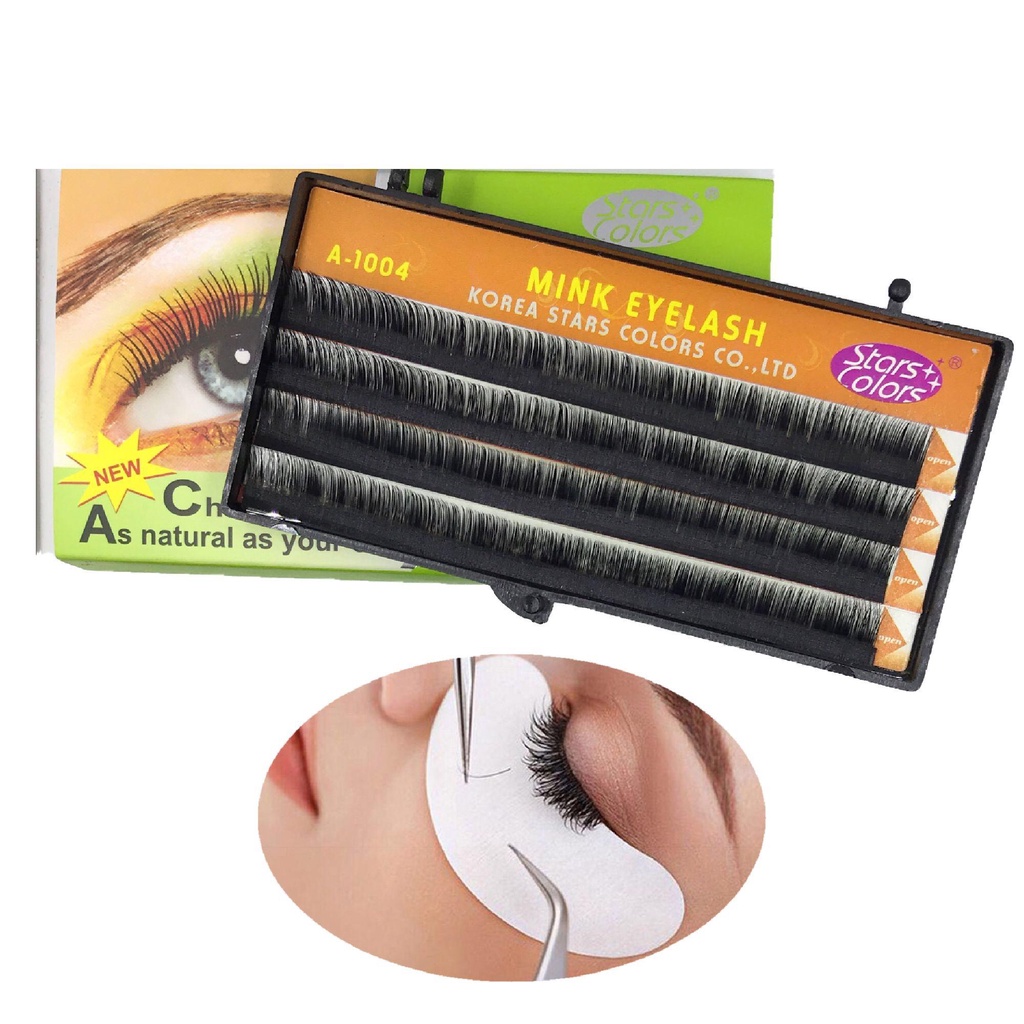 100% Human Hair eyelash extension charming lash as natural as your own ...