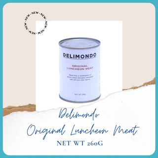 Delimondo Original Luncheon Meat 260g | Shopee Philippines