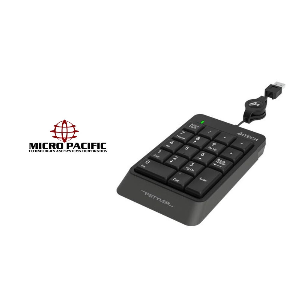 A4tech Fk13m Fstyler Wired Numeric Keypad Micro Usb Shopee Philippines 