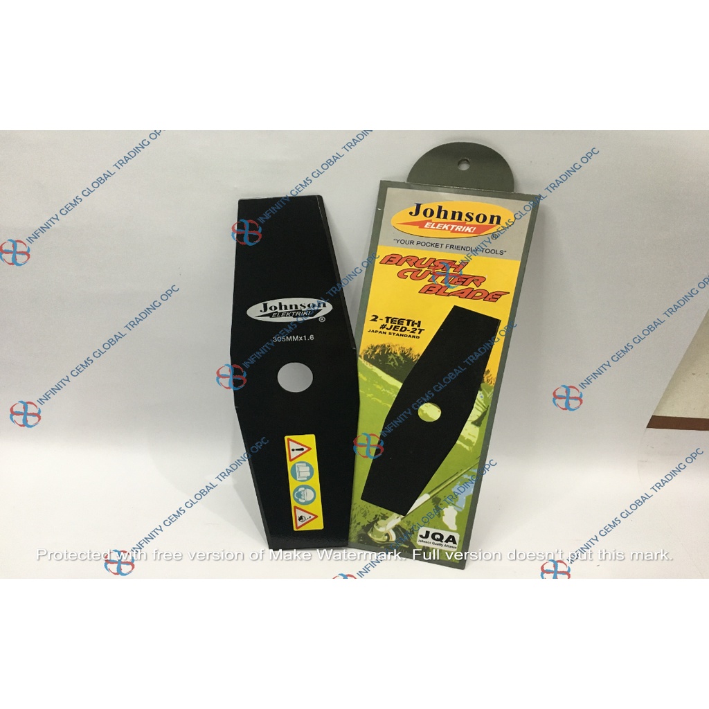 BRUSH CUTTER BLADE 2-TEETH JED-2T JOHNSON ELEKTRIK | Shopee Philippines