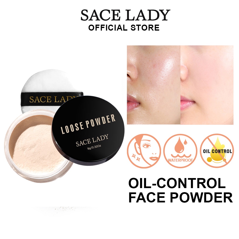 SACE LADY Mattifying Loose Powder Oil Control Matte Anti-shine ...