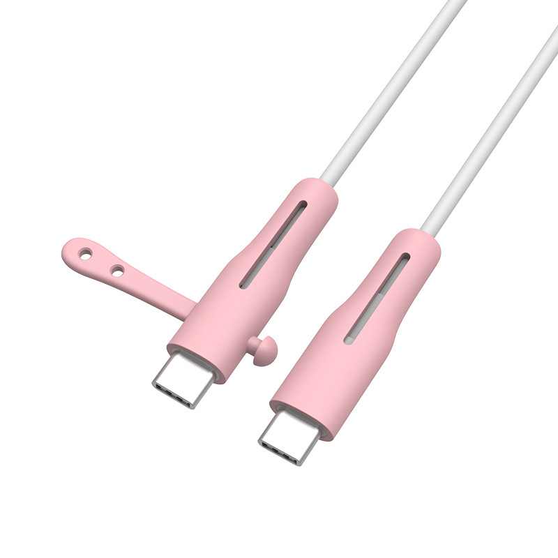 Type-C Data line protector Cable Protection Case USB C to USB C Cable ...