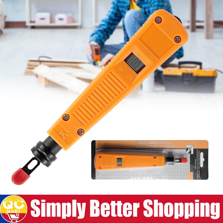 AMP Wire Cutter Pliers 110 AMP Module Wire Tool for Network Voice Phone ...