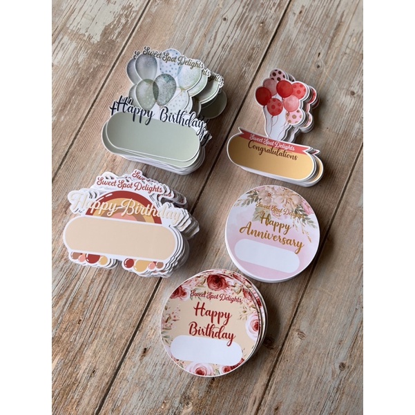 Cake Toppers Custom Designs | Shopee Philippines