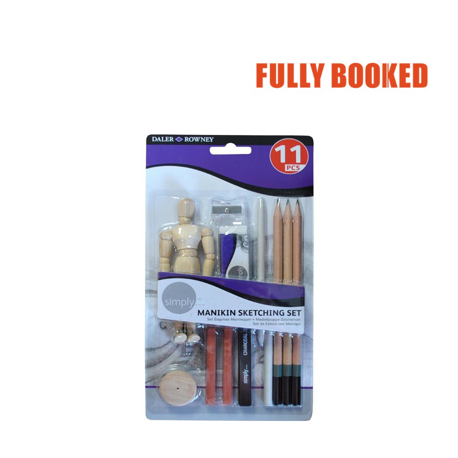 Daler-Rowney: Simply Manikin Sketching Set | Shopee Philippines