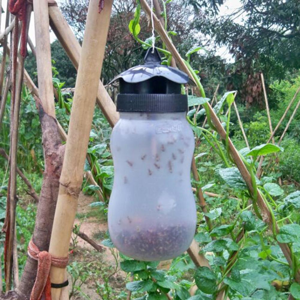 Plastic Drosophila Trap Catcher Killer Attractant Liquid Insect Fly ...