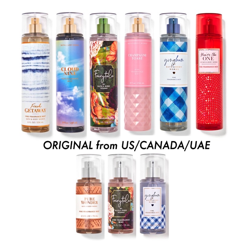 Bath And Body Works Fragrance Mist 236ml From Uae Canada And Us Dahlia