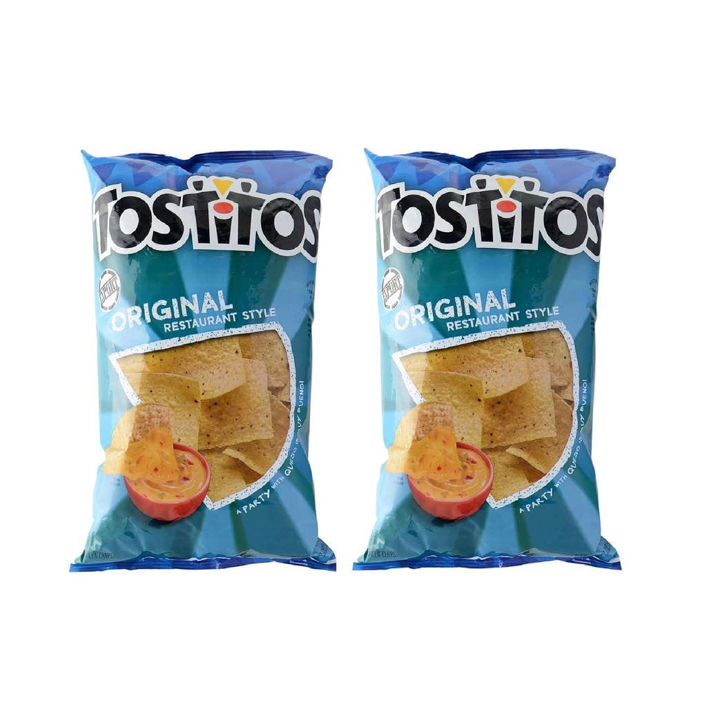 Tostitos Original Restaurant Style Tortilla Chips 284g Set of 2 ...