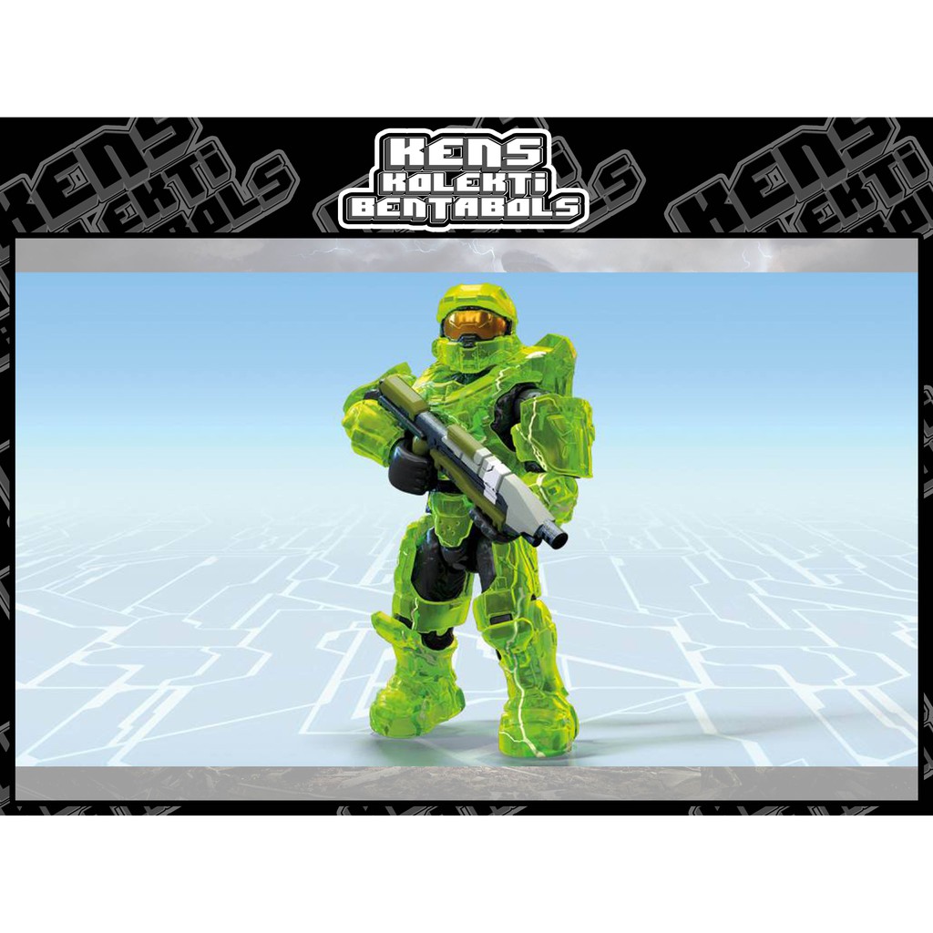 Mega Construx Halo Heroes Series 11 Master Chief Overshield Shopee
