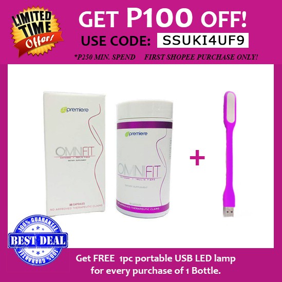 100% Authentic OMNIFIT 30 capsules Omni Fit | Shopee Philippines