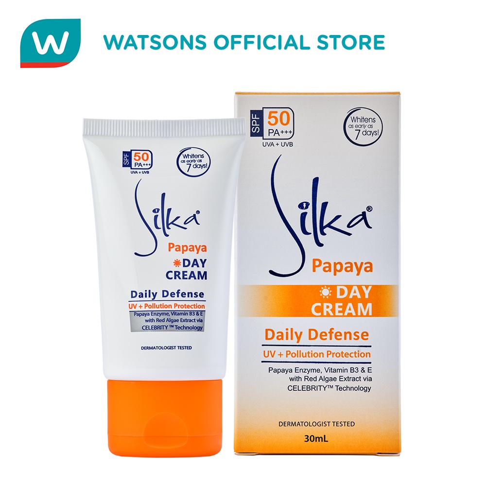 SILKA Papaya UV Day Cream 30mL | Shopee Philippines