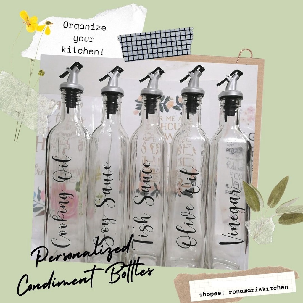 Personalized Condiment Bottles | Shopee Philippines