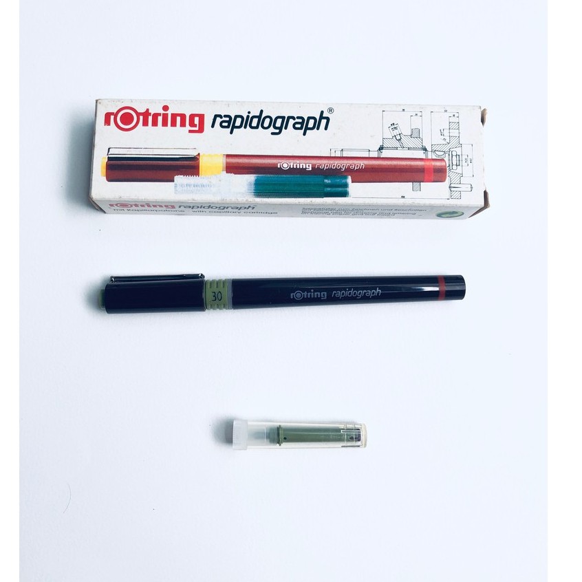 Rotring RAPIDOGRAPH RAPIDO 0.3 Dry Cardridge Ink / Ink On Dry Tubes ...
