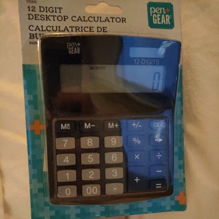 Pen+ Gear 12Digit Desktop Calculator | Shopee Philippines
