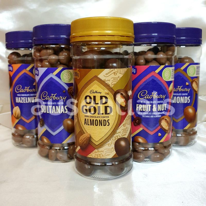 Cadbury in a Jar 310g - Cadbury Almonds- Fruit & Nut - Old Gold Almonds ... Cadbury in a Jar 310g - Cadbury Almonds- Fruit & Nut - Old Gold Almonds ...