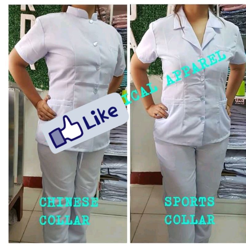 nursing uniforms for women with chest pocket | Shopee Philippines