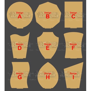 Plaque Blank Acrylic Clear / Transparent, Trophy, Awards | Shopee ...