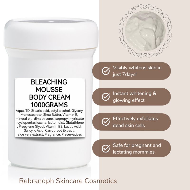 PER KILO BLEACHING MOUSSE CREAM (WITH EXFOLIATING MICROBEADS) | Shopee ...