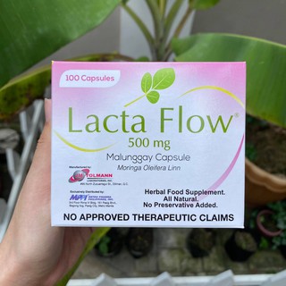 Lacta Flow 500mg Malunggay Capsule | Shopee Philippines
