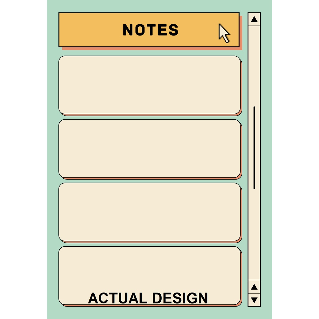 Laminated NOTES ORGANIZER A4 Size Chart Organizer Stuff | Shopee ...