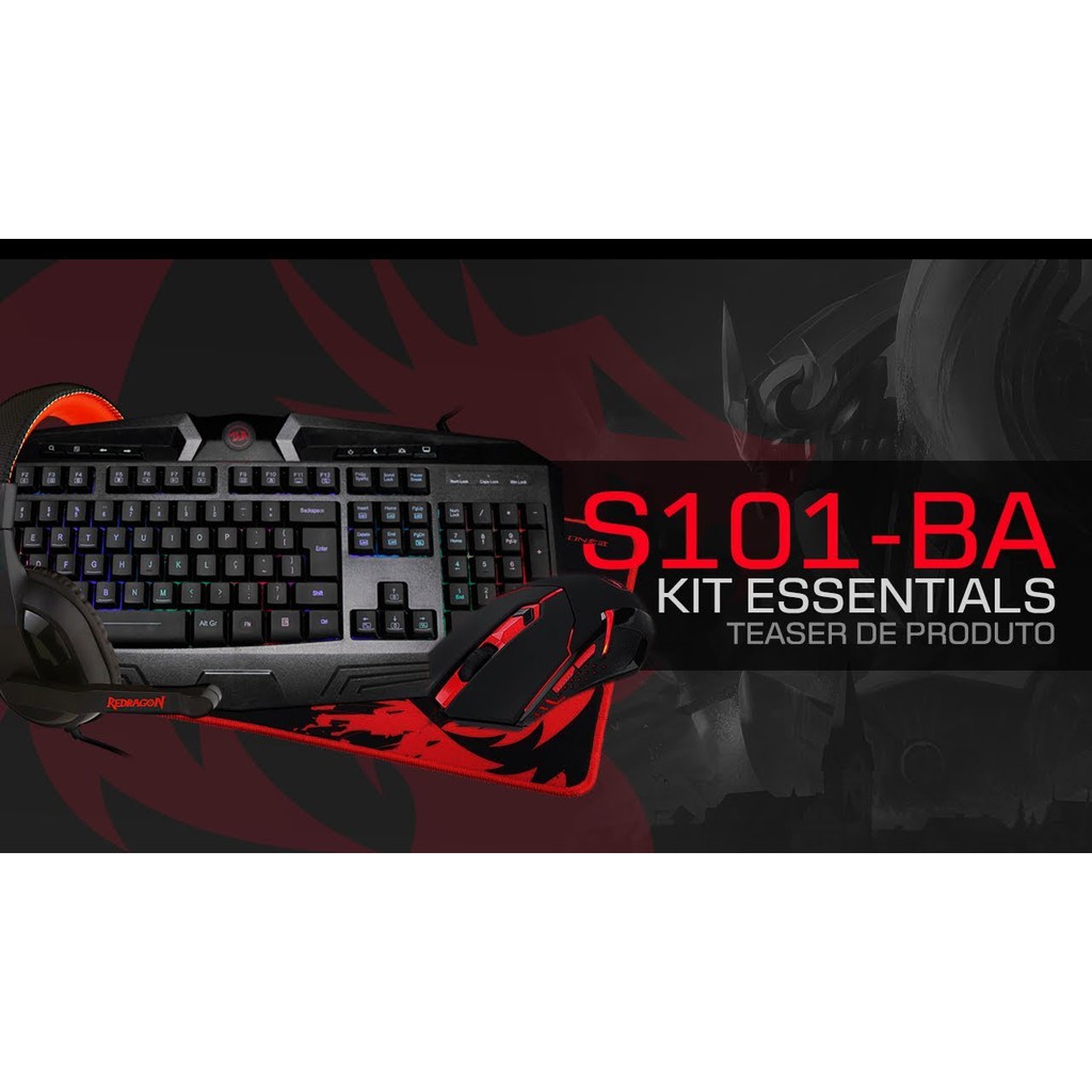 Redragon Gaming Essential 4 in 1 S101-BA | Shopee Philippines