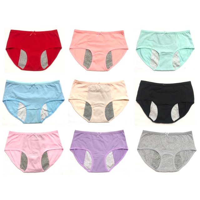 Leak Proof Breathable Washable Menstrual Underwear Or Sanitary Panties
