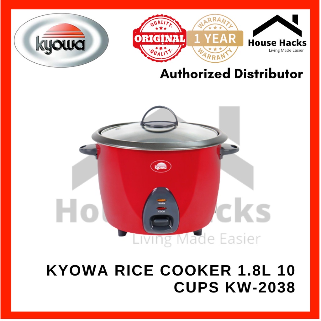 Kyowa Rice Cooker 1.8L 10 cups KW-2038 (House Hacks) | Shopee Philippines