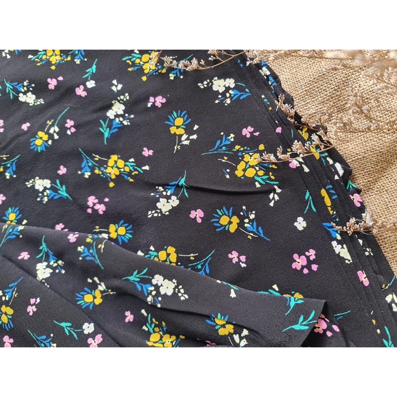 Soft tole Bucket Fabric With Small Flower | Shopee Philippines