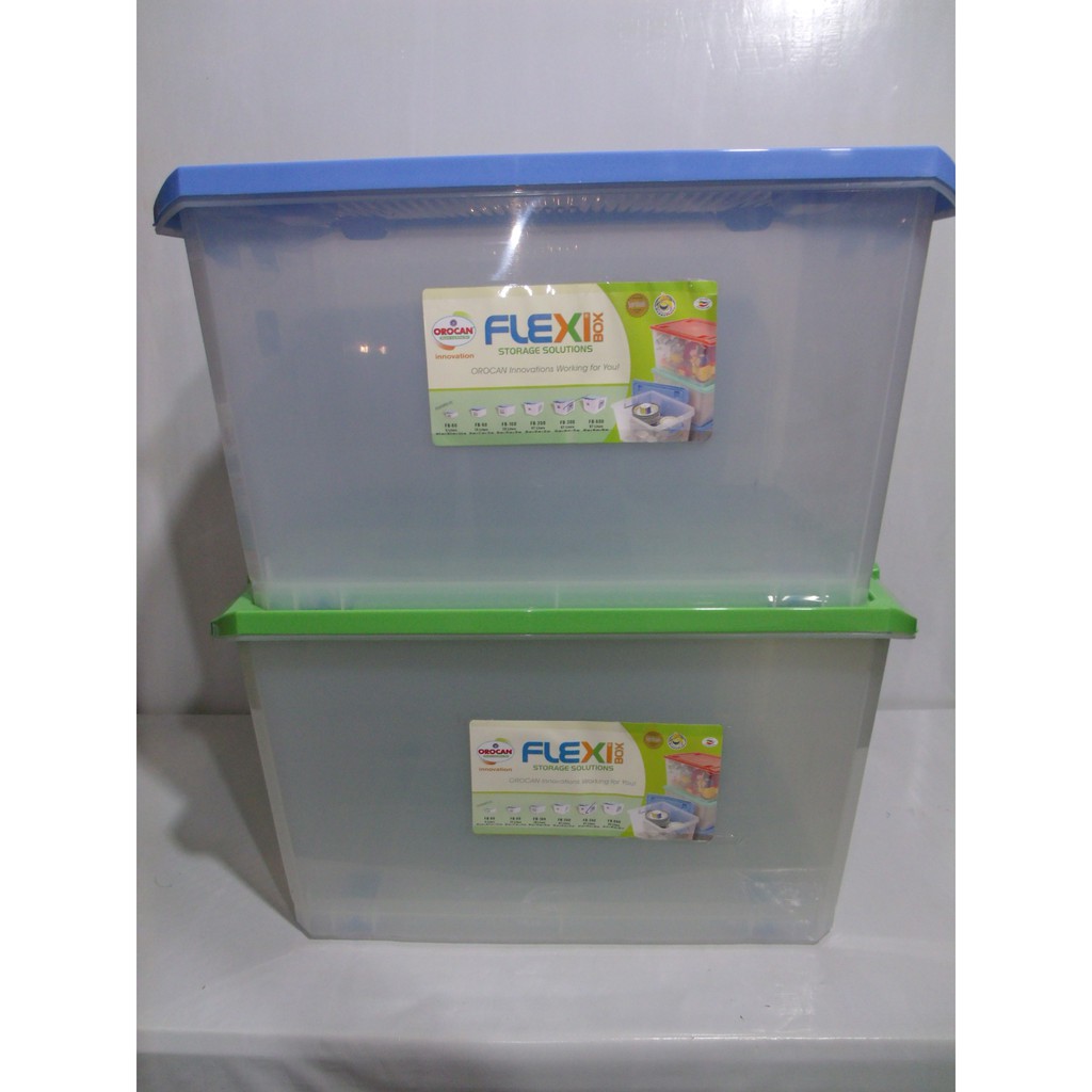 Orocan flexi window stackable storage box FB300 67LITER | Shopee ...
