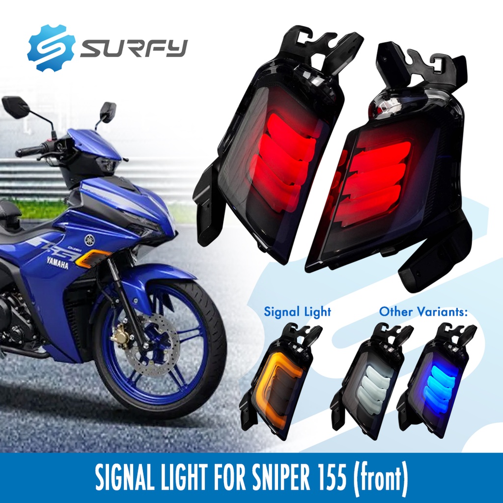 Sniper 155 Signal Light Front Flowing Led Plug And Play | Shopee ...