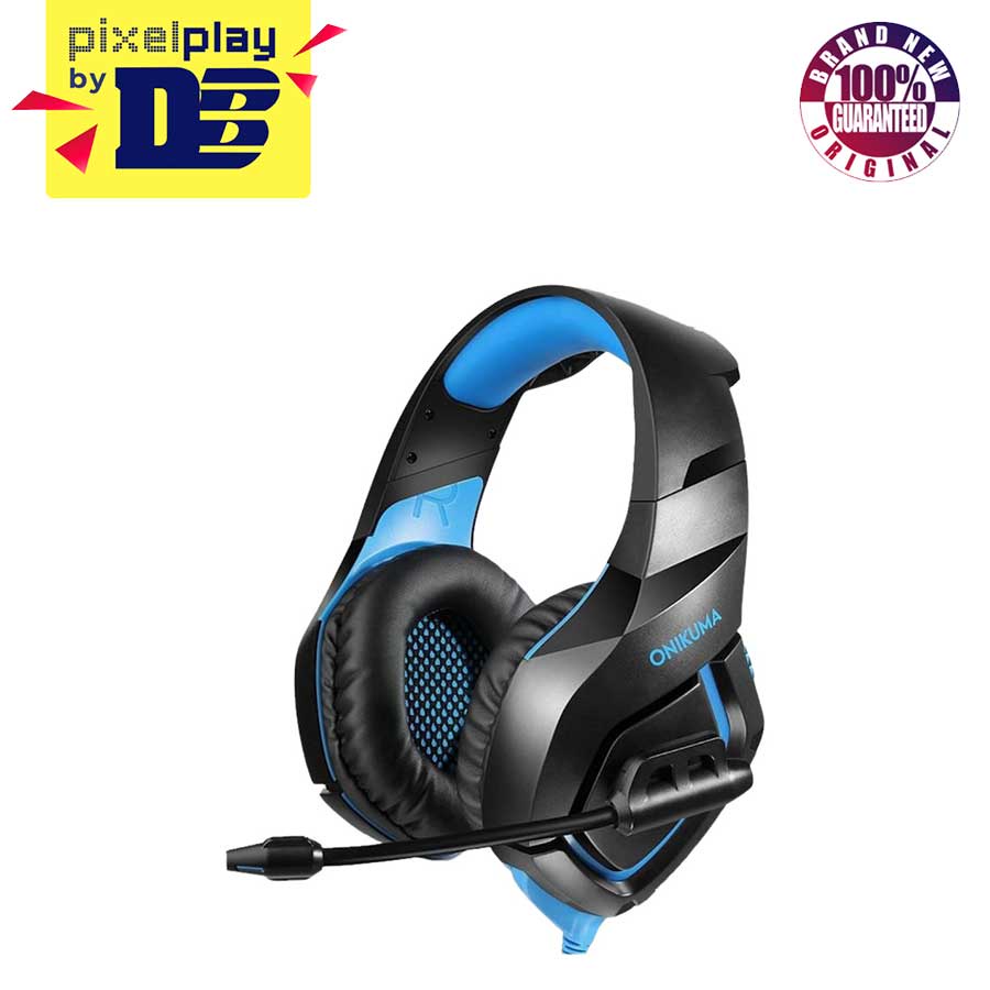Onikuma K1-B Elite Stereo Gaming Headset (Blue) | Shopee Philippines