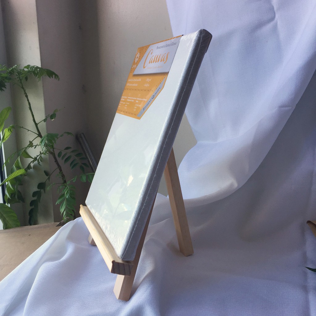 Mini Wooden Canvas Easel or Standee | Shopee Philippines