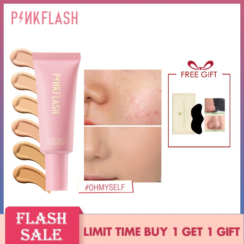 [ Buy 1 Get 1 T] Pinkflash Weightless Lasting All Day Matte Full