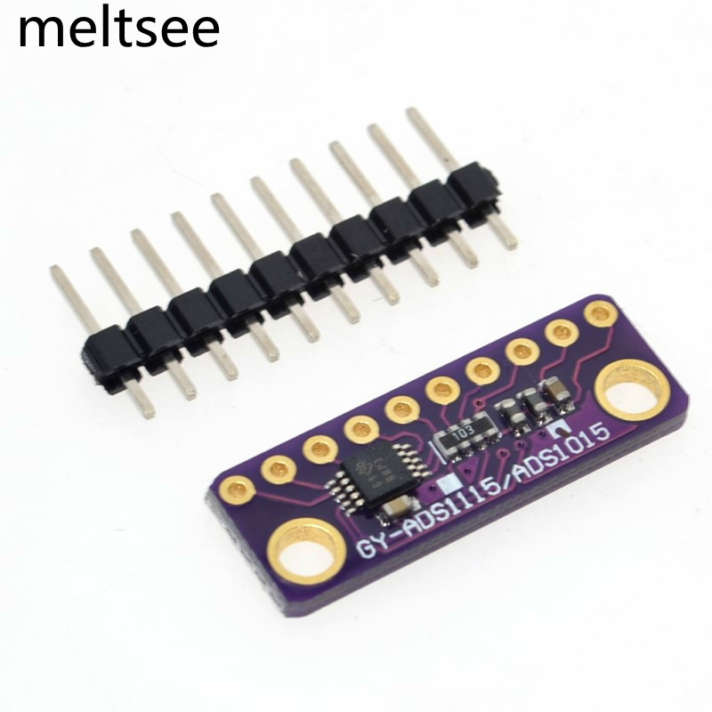 ADS1015 12 bit precision -to-digital converter ADC module development ...