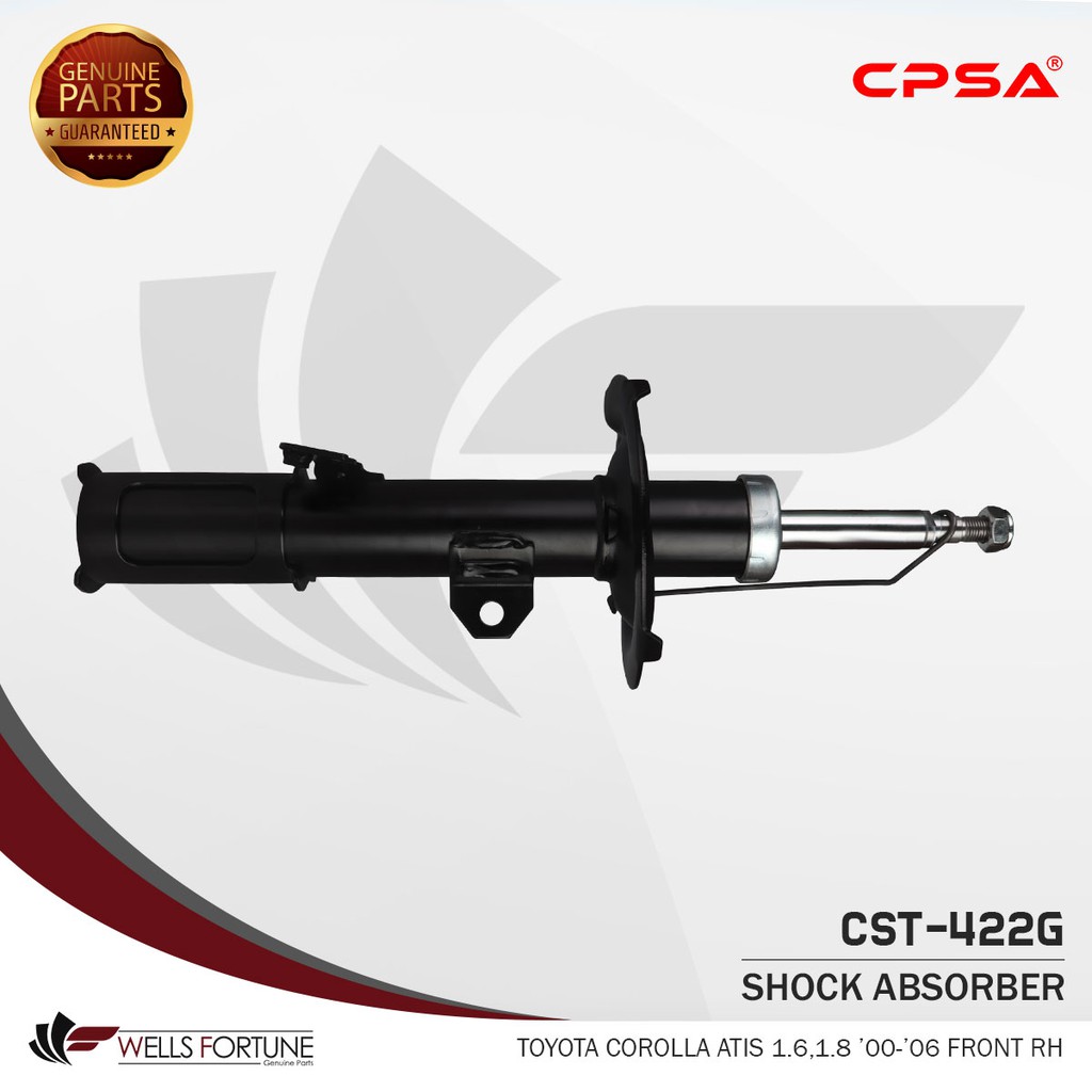 TOYOTA ALTIS 1600 1800 2001 - 2007 FRONT RIGHT 334323 CPSA SHOCK ...