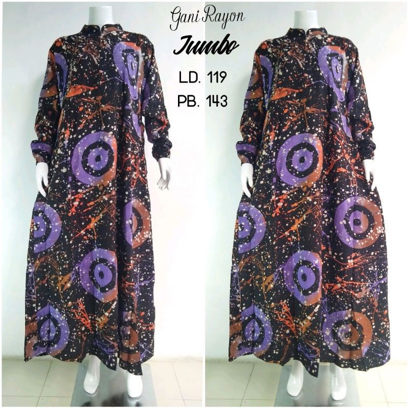 Batik Teak - Ecer Gamis Jumbo Twill Abstract Jumbo Remium Busui Batik ...