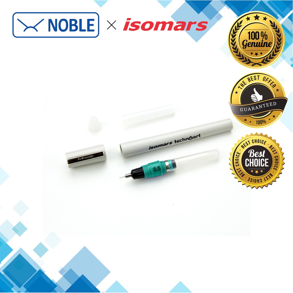 Isomars Technoart Technical Drawing Pen (Size: 0.5, White / Brown ...