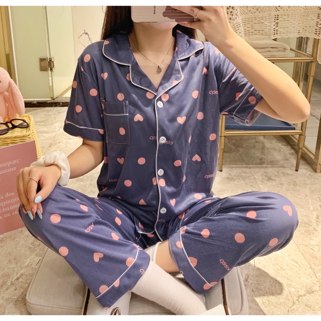 MODERN Women's Terno Adorable Prints Short Sleeves Sleepwear/Pajama ...