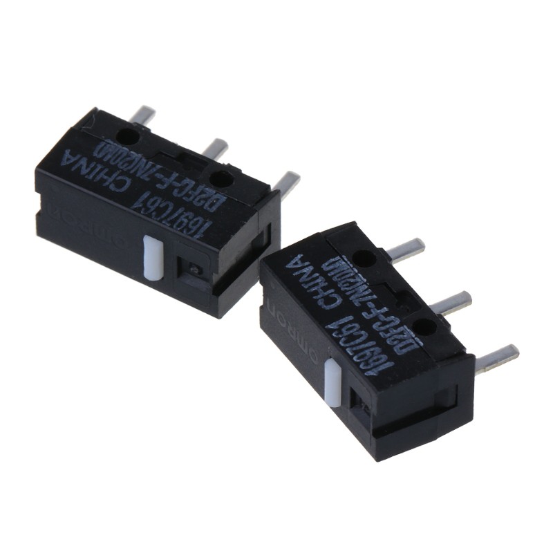 2Pcs Original OMRON Mouse Micro Switch D2FC-F-7N 20m for Logitech RAZER | Shopee Philippines