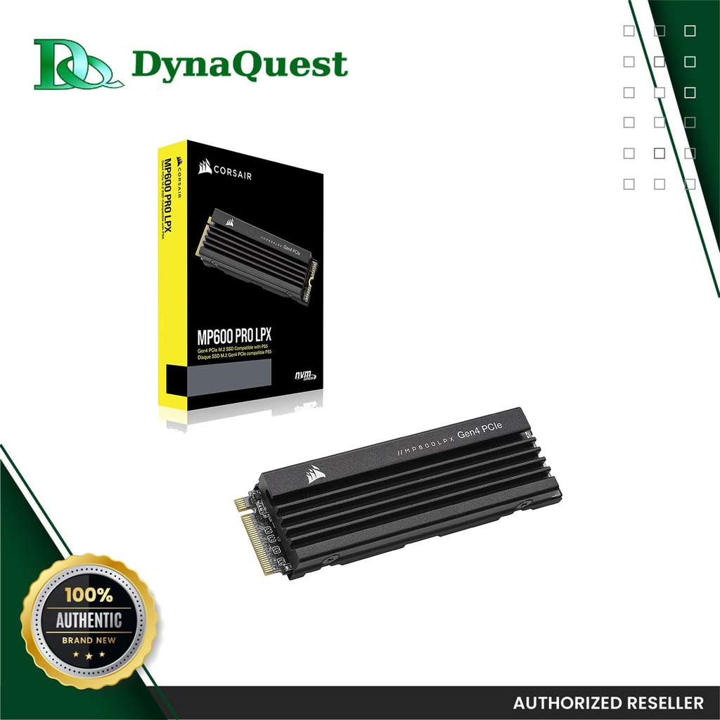 Corsair MP600 PRO LPX 1TB GEN4 PCIE M.2 SSD Compatible with PS 5 CSSD ...